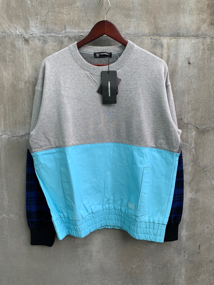 Mcm x Phenomenon Mixed Sweater, Men's Fashion, Activewear on Carousell