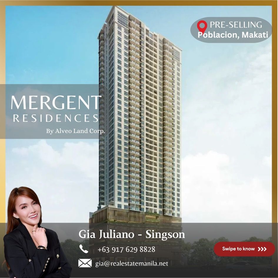 Mergent Residences - Poblacion, Makati | Best condo for your airbnb business, Property, For Sale ...