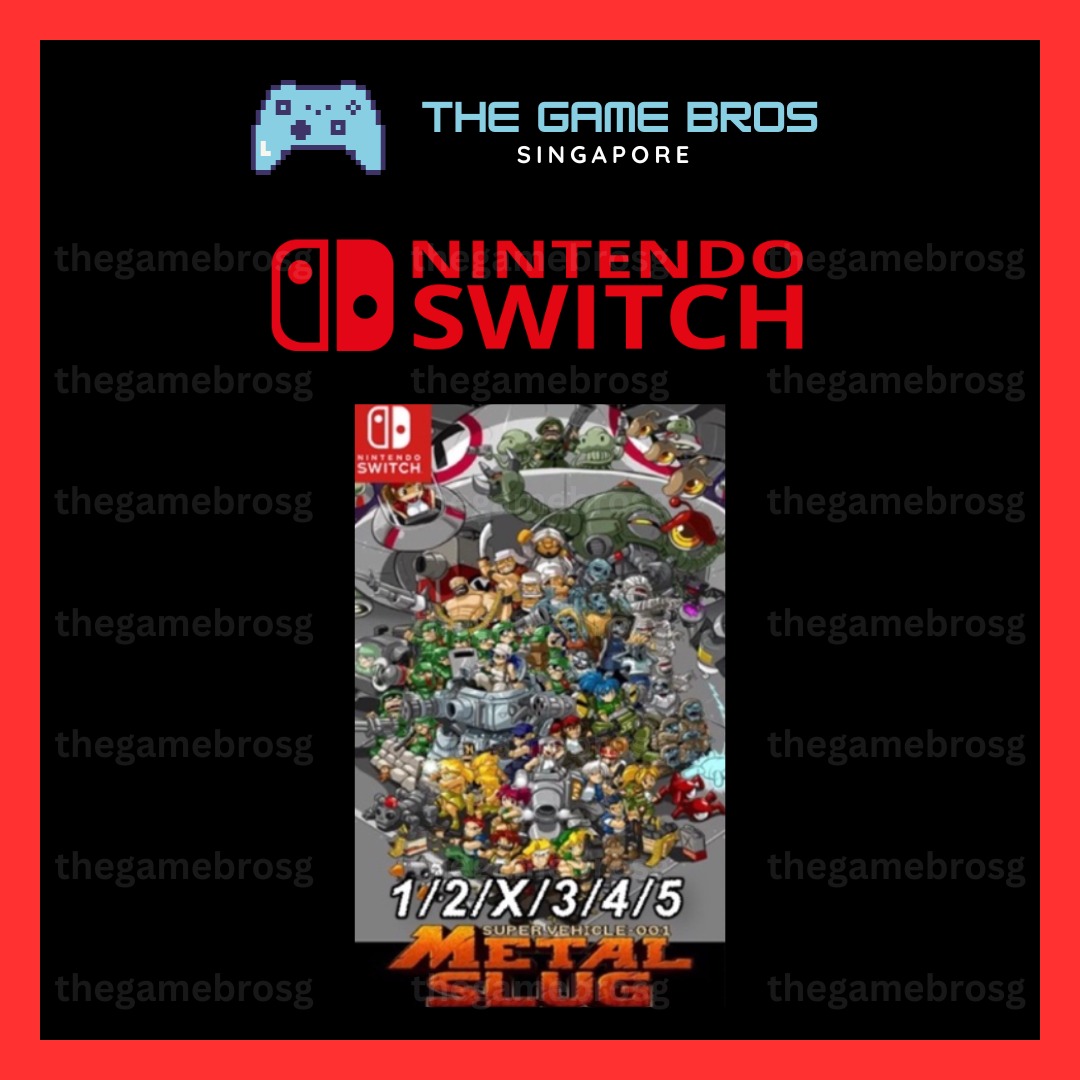 ⭐Metal Slug Collection 1/2/X/3/4/5 | Nintendo Switch Digital Download ...