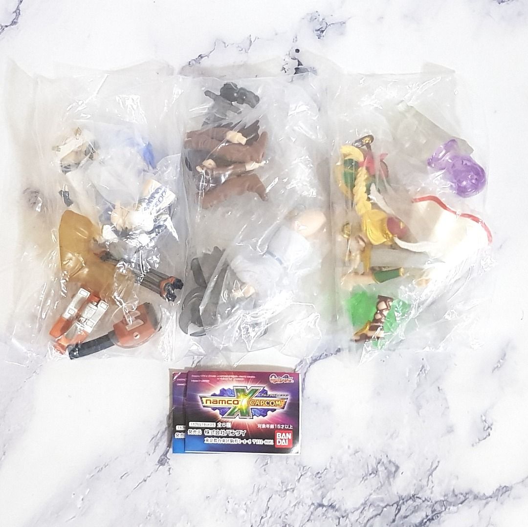 Namco Capcom Street Fighter Gals Collection Sets Gashapon Rare Vintage ...