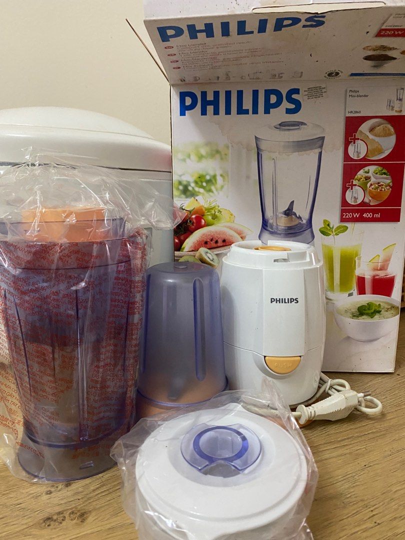 New Philips mini blender, TV & Home Appliances, Kitchen Appliances ...