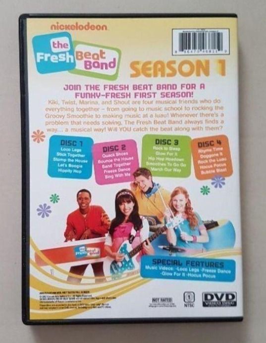 Nickelodeon The Fresh Beat Band Season 1, DVD, Kids, Hobbies & Toys, Music & Media, CDs & DVDs ...