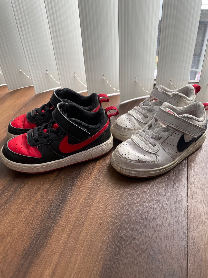 Nike Kids Court Borough Low 9c, Babies & Kids, Babies & Kids Fashion on ...