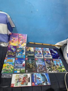 Nintendo Switch Games & Memory Card, Video Gaming, Video Games ...