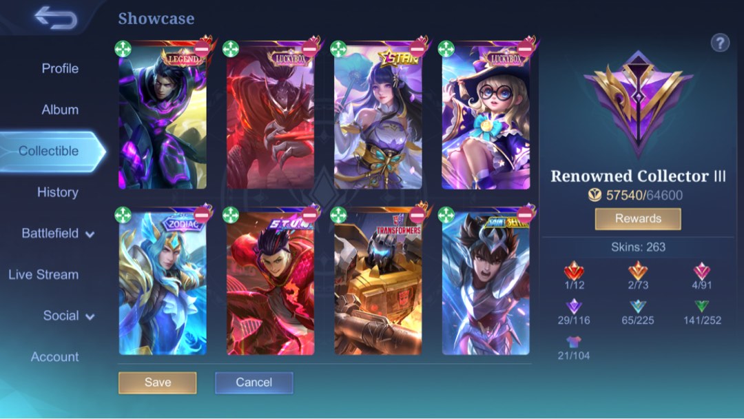Og mobile legends account, Video Gaming, Gaming Accessories, Game Gift ...