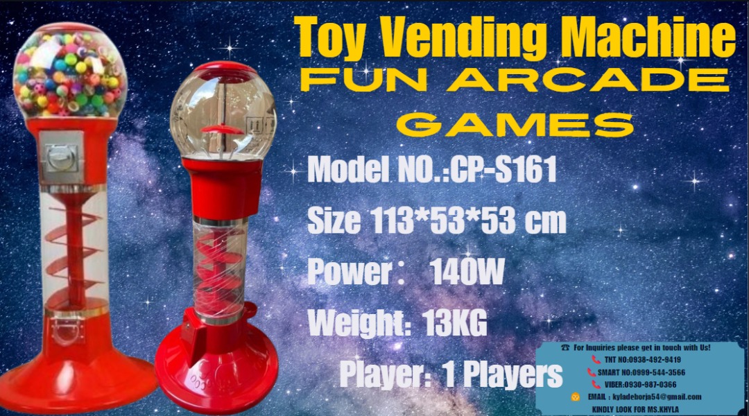 ON-HAND ARCADE GAMES TOY VENDING MACHINE, Everything Else, Looking For ...