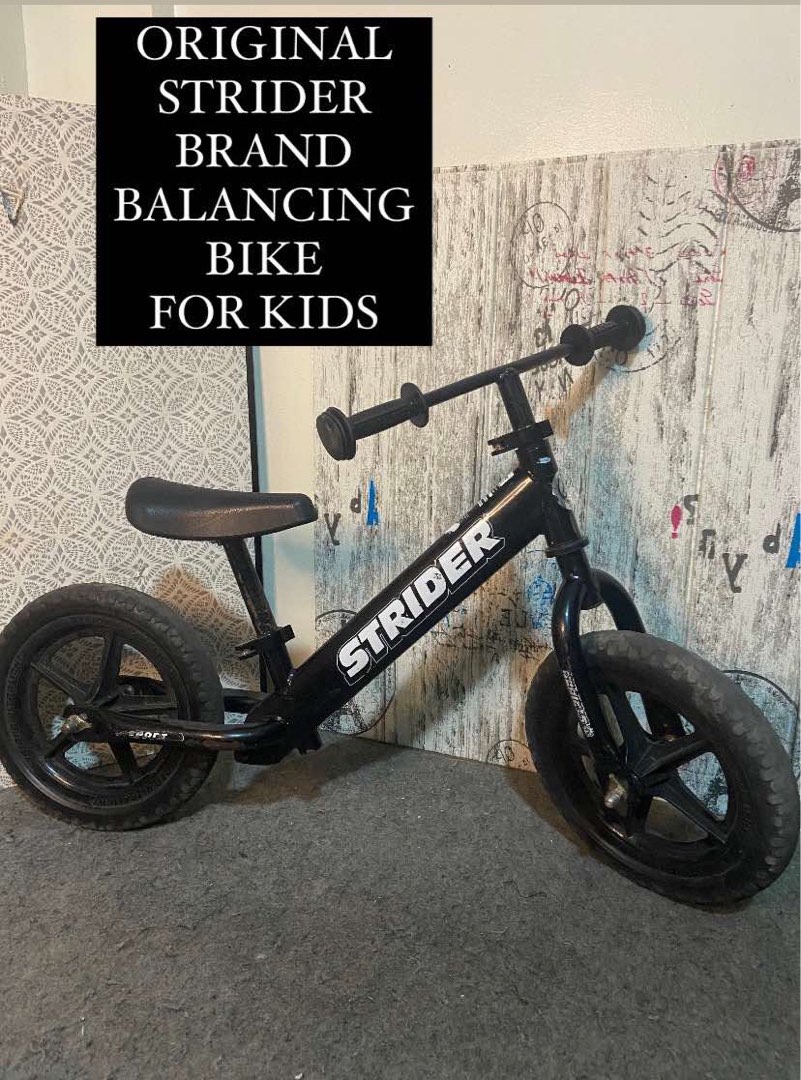 ORIGINAL STRIDER BRAND BALANCE BIKE, Sports Equipment, Bicycles & Parts ...