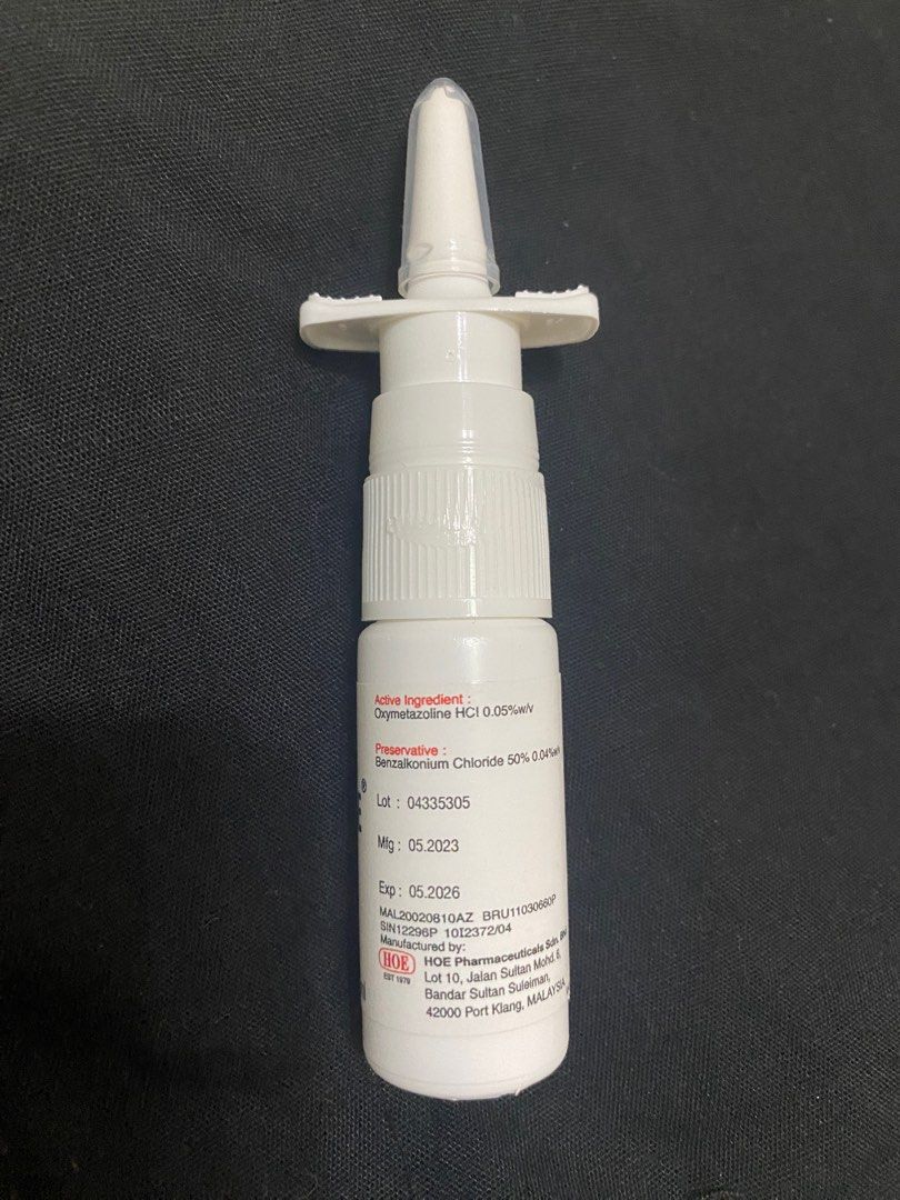 Oxynase Oxy Nase adult nasal decongestant spray 15ml, Beauty & Personal ...