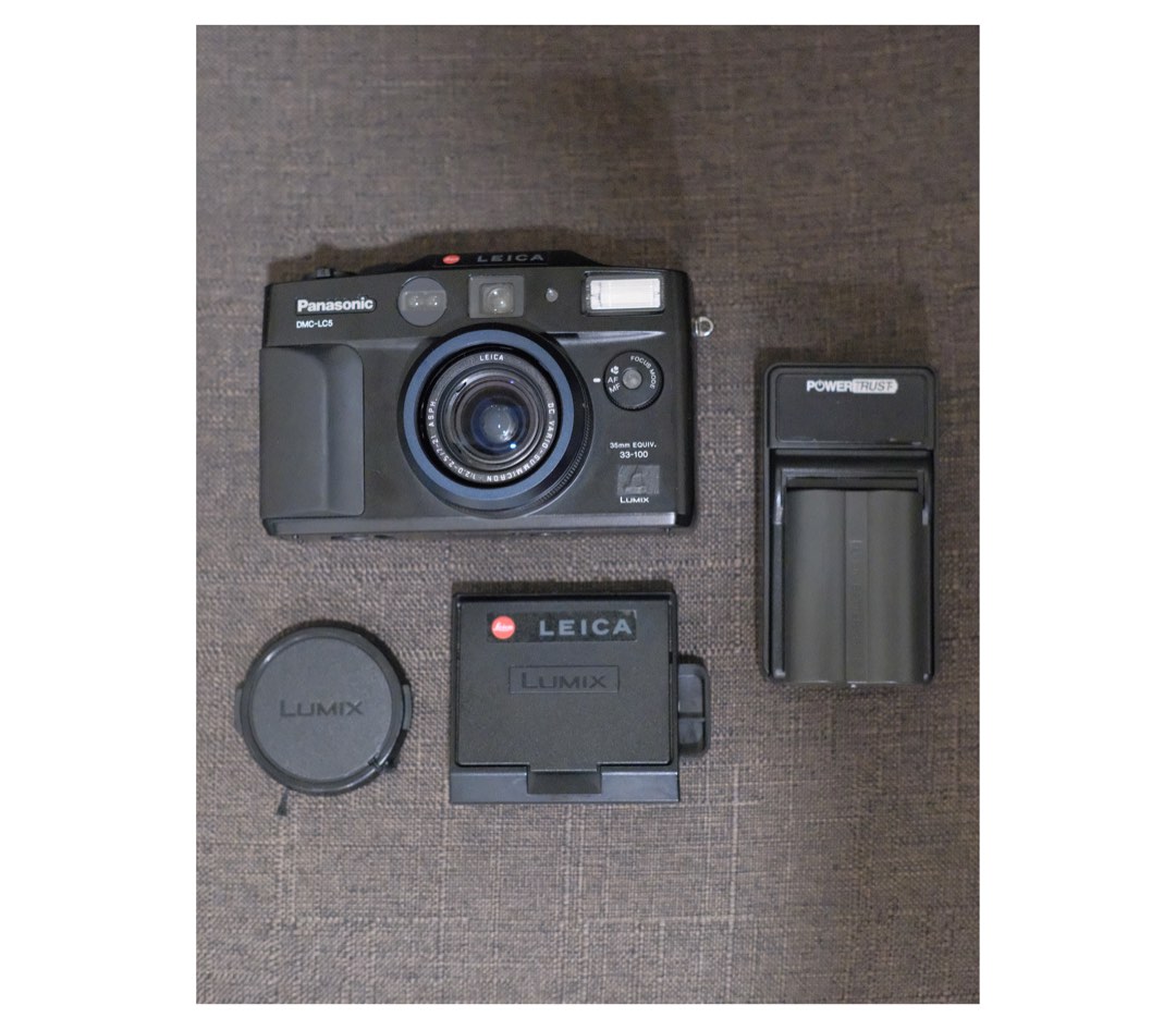 Panasonic Lumix DMC-LC5 w/ Leica lens, Black, Photography, Cameras on ...