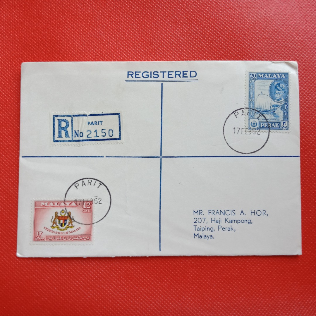 PARIT Taiping Cover 1962, Hobbies & Toys, Collectibles & Memorabilia ...