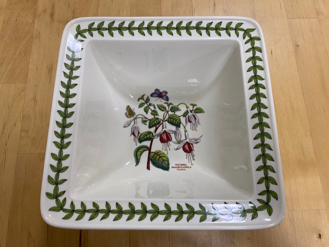 Portmeirion Deep Square Dish. First quality., Furniture & Home Living ...