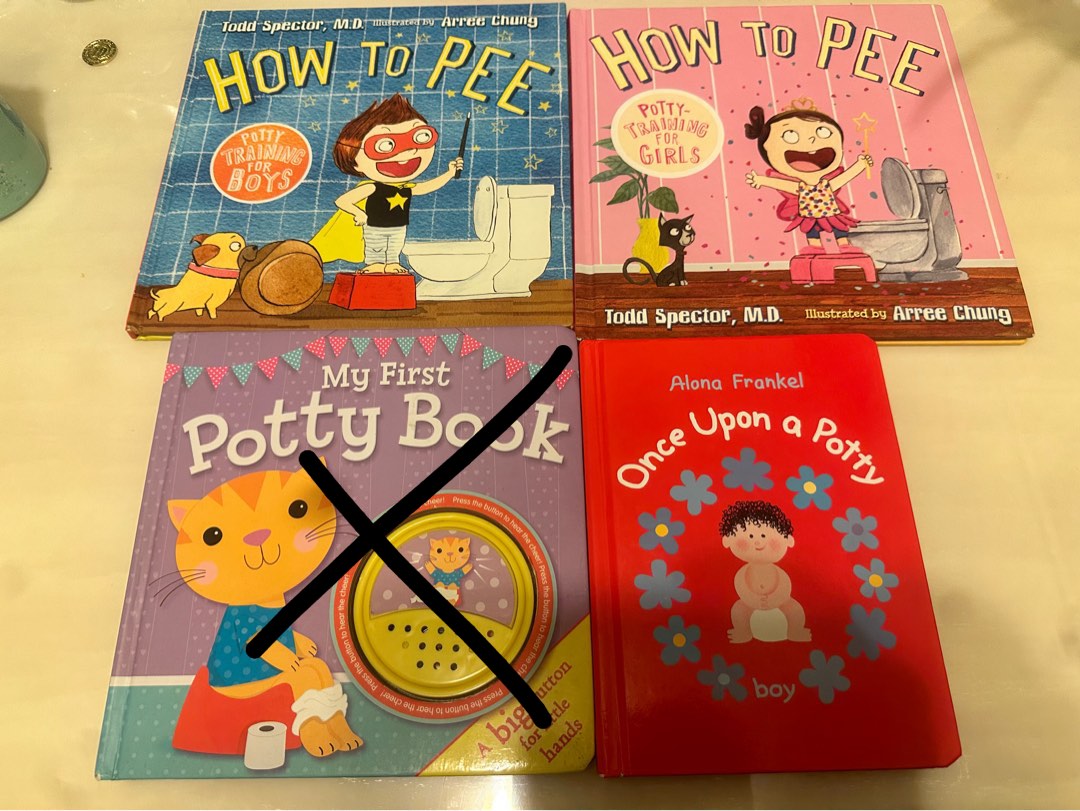 Potty training book for girls - How to pee, Hobbies & Toys, Books ...