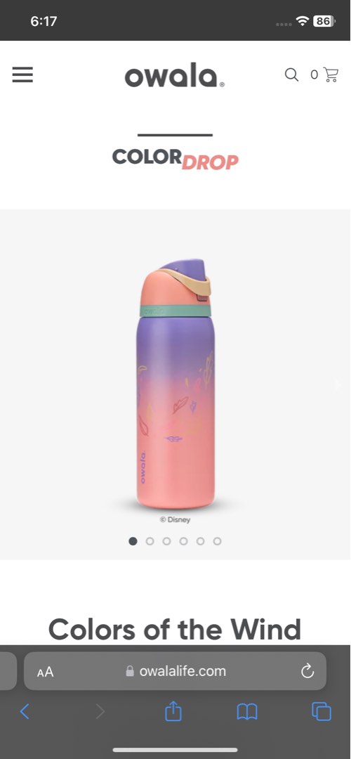 Pre-order: Owala Colors of the Wind (Color drop) 32 oz, Furniture ...