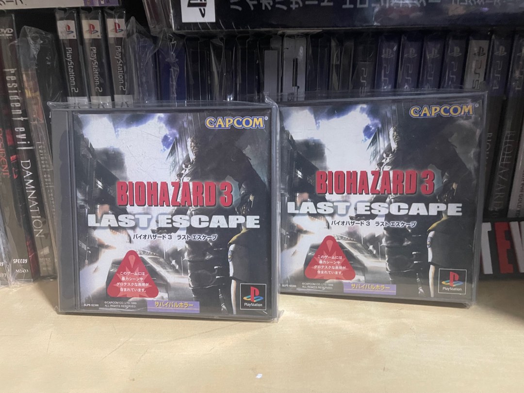 PS1 Resident Evil 3 / Biohazard 3 Last Escape, Video Gaming, Video ...