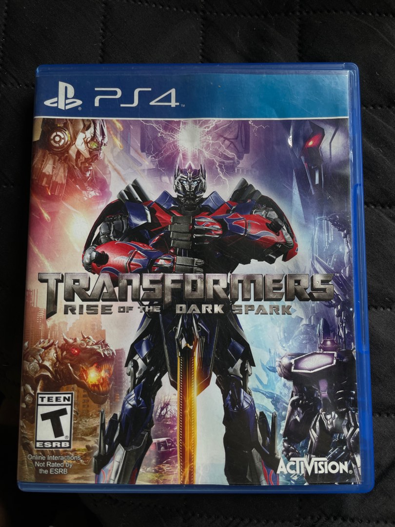PS4/PS5 Transformers Rise of the Dark Spark (RARE), Video Gaming, Video ...