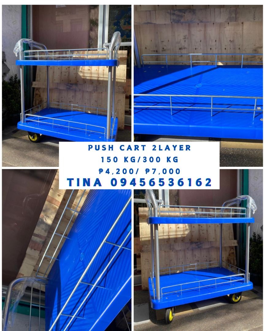 Push Cart 1/2/3 Layer, Commercial & Industrial, Construction & Building ...