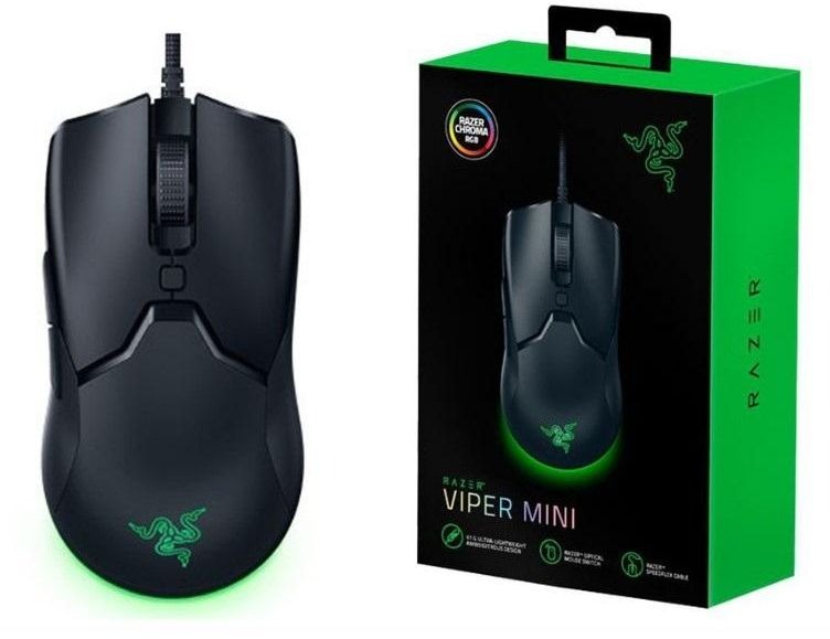 Razer Viper Mini Wired Mouse 8500DPI Optical Sensor Mice 6 Buttons RGB ...