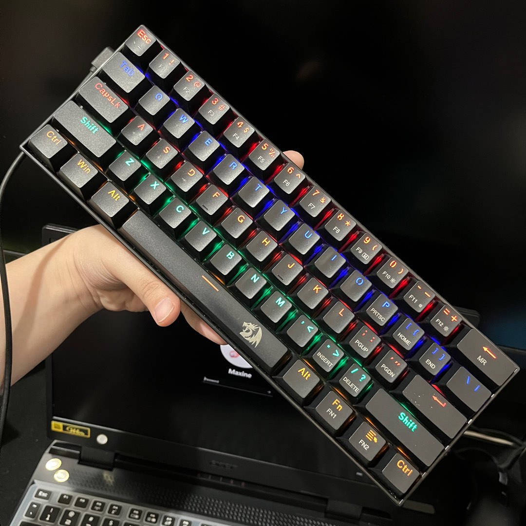 Redragon Lakshmi K606R RGB Wired Mechanical Keyboard, Computers & Tech ...