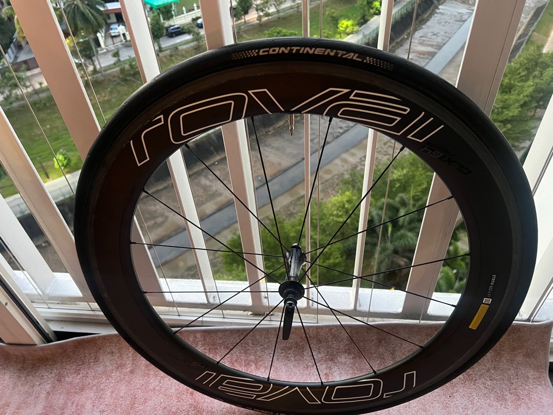 Roval Rapide CLX 64 rim brake wheelset, Sports Equipment, Bicycles ...