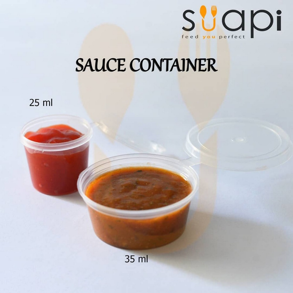 Sauce Container Suapi 25 ml / Cup Sambal Suapi 25 ml / Tempat Saos ...