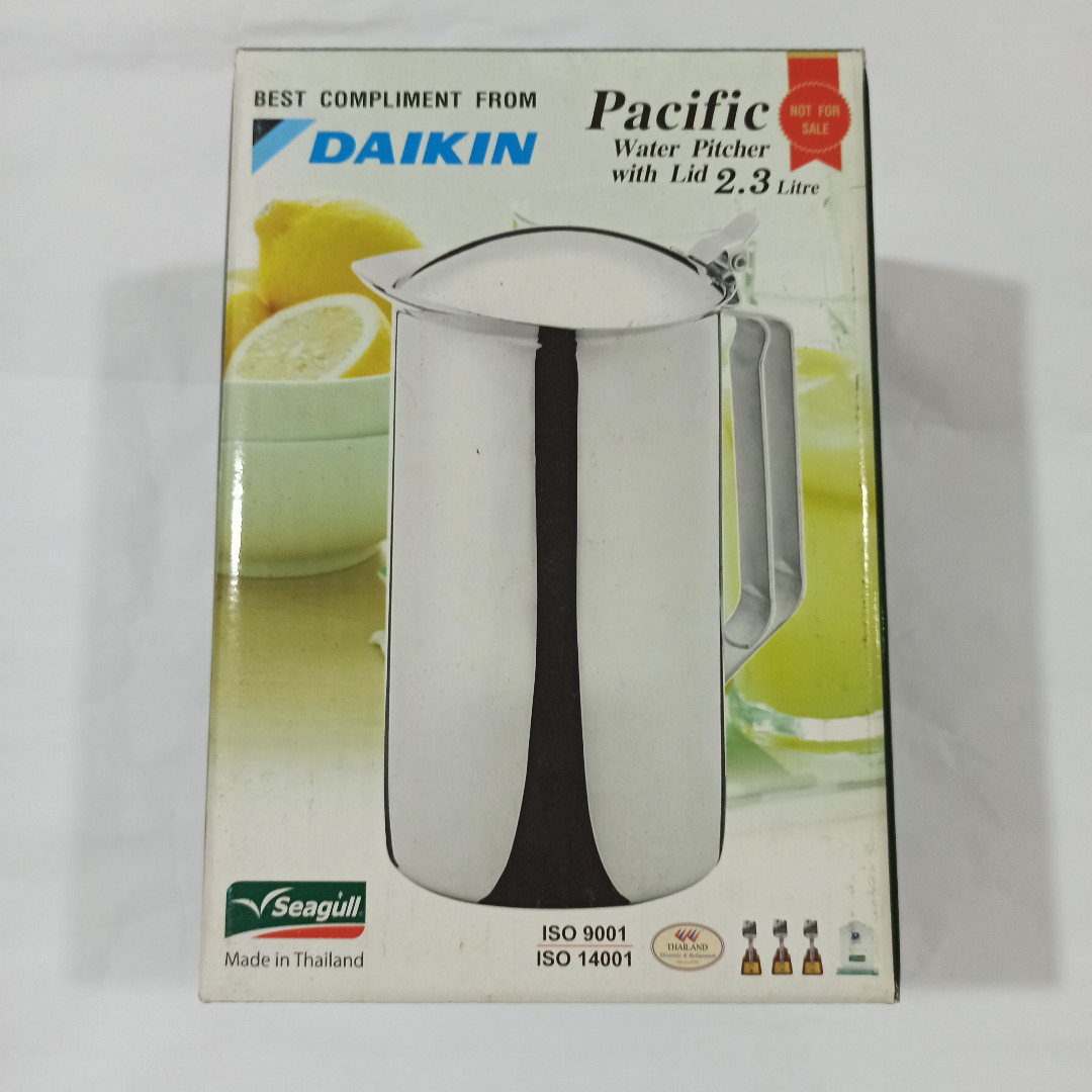 Seagull Pacific Stainless Steel Water Pitcher (2.3L), Furniture & Home ...