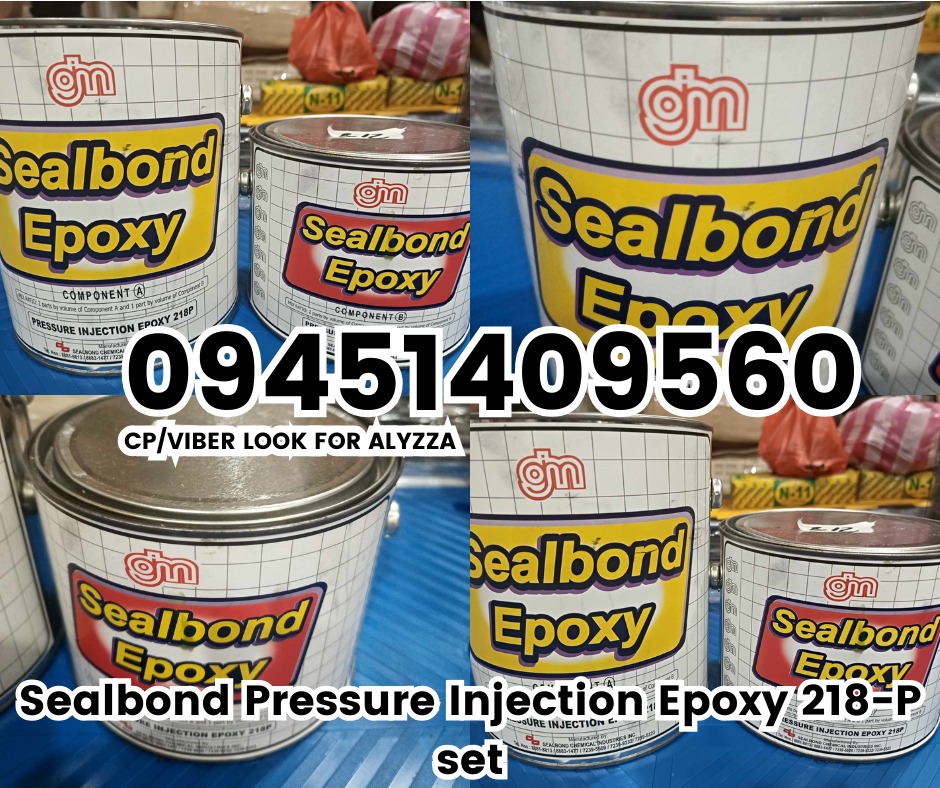 Sealbond Pressure Injection Epoxy 218-P, Commercial & Industrial ...
