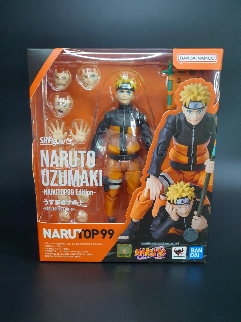 S.H.Figuarts (SHF) Uzumaki Naruto - NARUTOP99 Edition, Hobbies & Toys ...