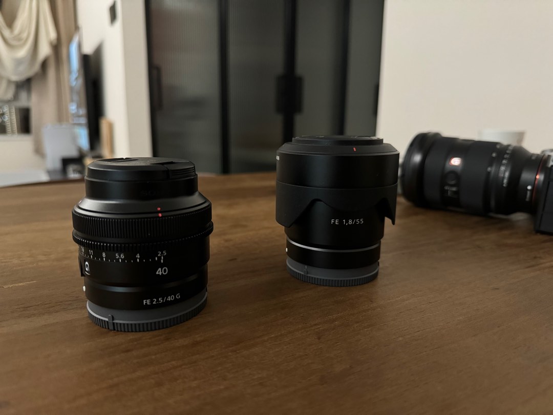 Sony Lens 55mm 1.8, 攝影器材, 鏡頭及裝備 - Carousell