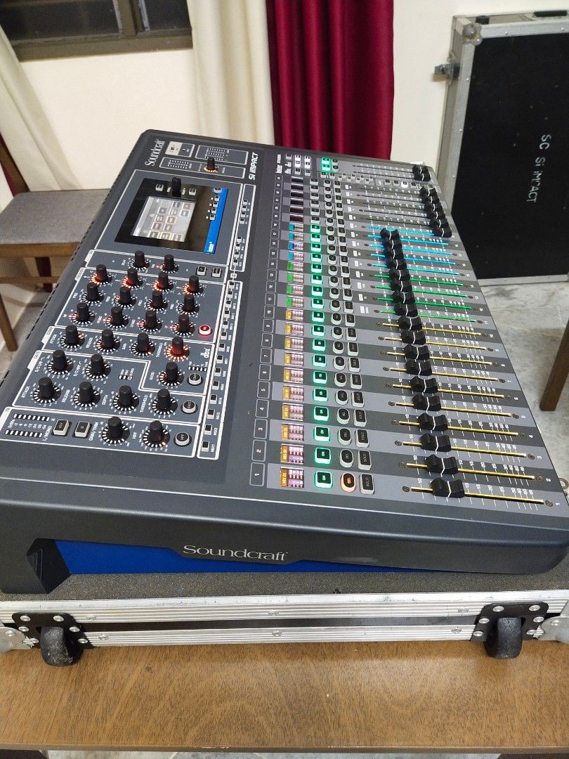Soundcraft SI Impact 40 Channel Digital Mixer, Audio, Soundbars ...
