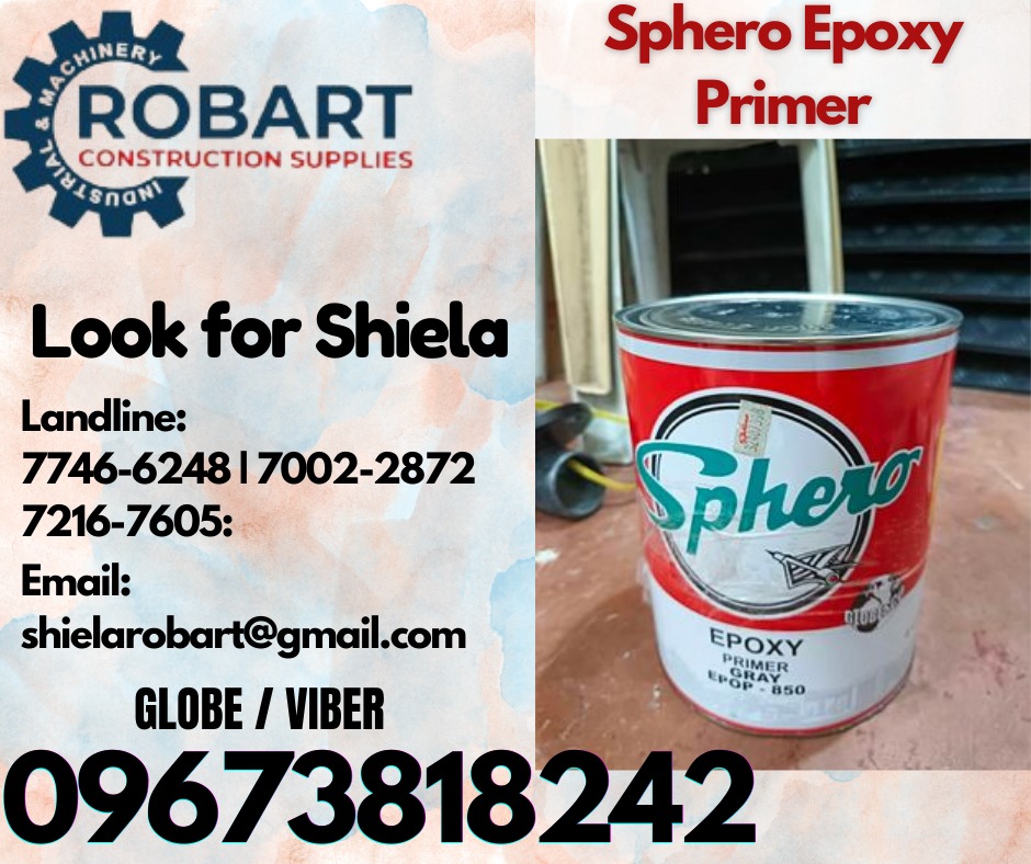 Sphero Epoxy Primer, Commercial & Industrial, Construction Tools ...