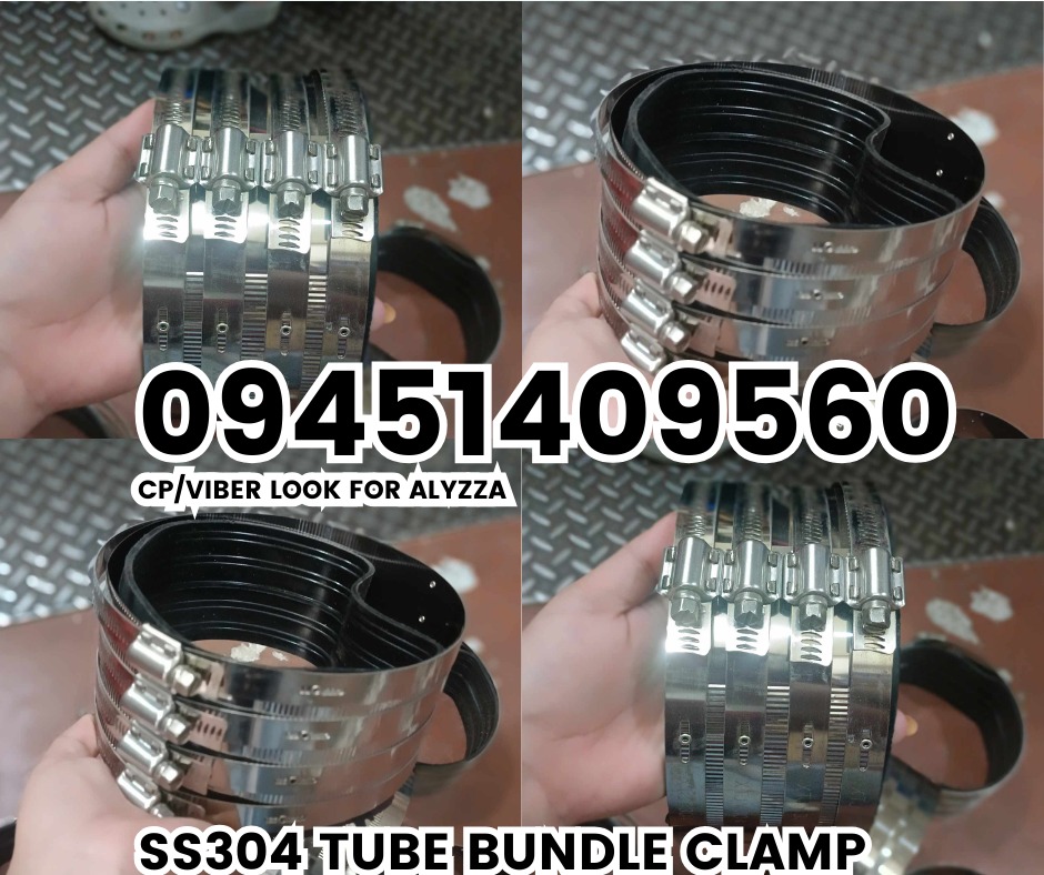 SS304 TUBE BUNDLE CLAMP, Commercial & Industrial, Construction Tools ...