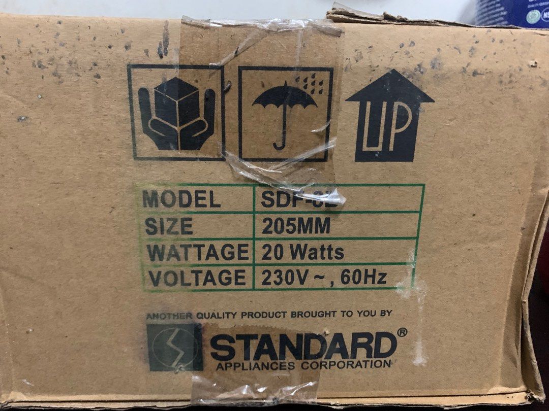 Standard Duct Fan, Furniture & Home Living, Home Improvement ...