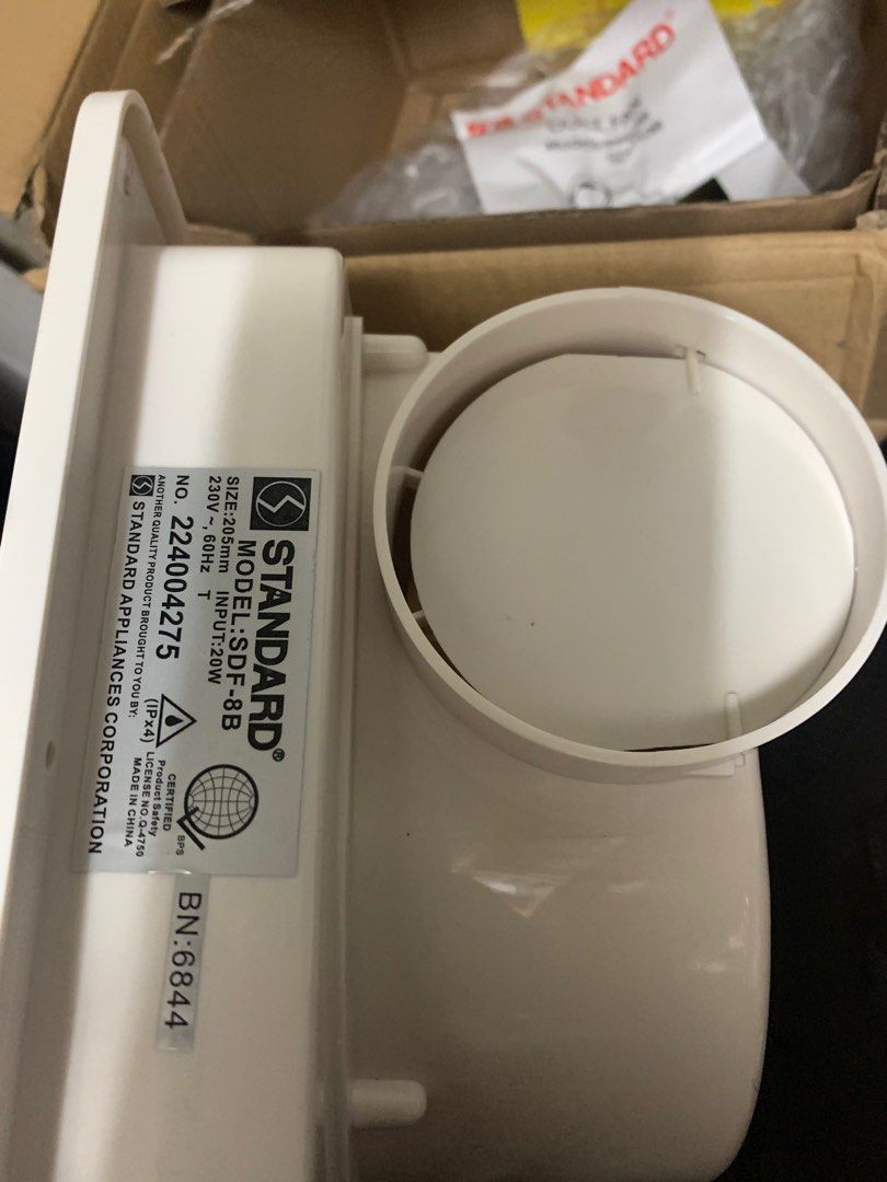 Standard Duct Fan, Furniture & Home Living, Home Improvement ...