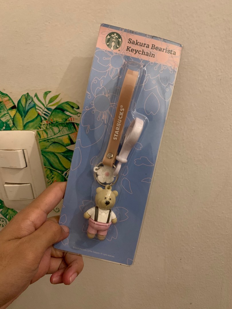 Starbucks Bearista Keychain Sakura, Hobbies & Toys, Stationary & Craft, Other Stationery & Craft ...