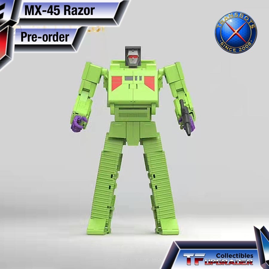 [TBC] X-Transbots MasterX MX-45 Razor (Bonecrusher), Hobbies & Toys ...