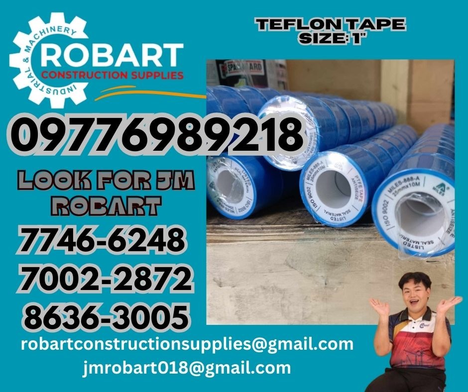 Teflon Tape, Commercial & Industrial, Construction Tools & Equipment on ...