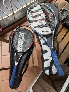 Wilson K Five Tennis Racquets (FOC Adidas Racquet), Sports Equipment ...