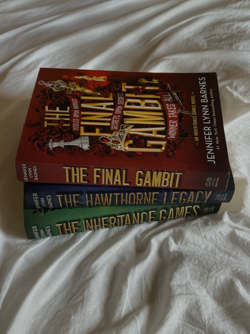 The Inheritance Games Series, Hobbies & Toys, Books & Magazines ...