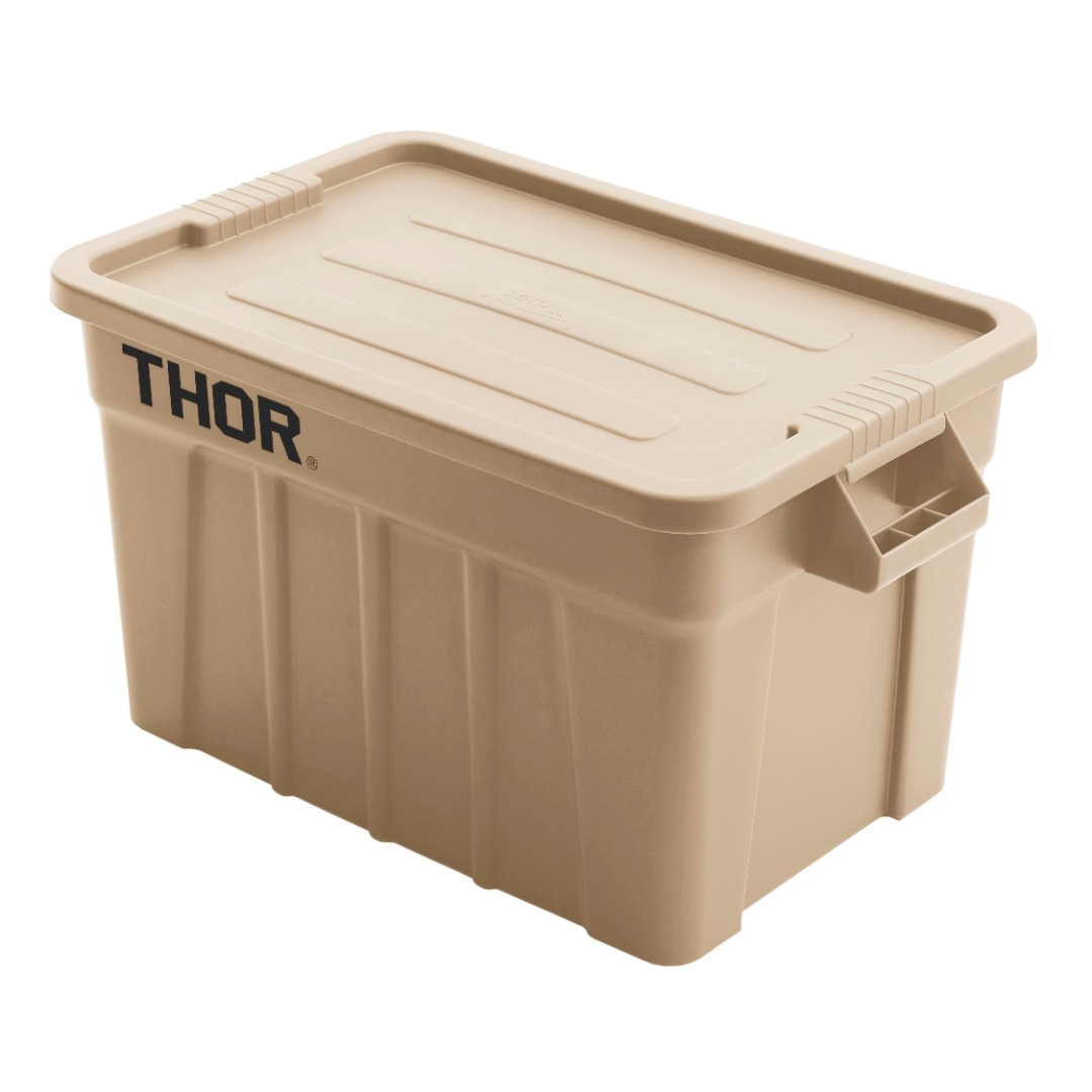 THOR Stackable Storage Box with Lids (75L), Furniture & Home Living ...