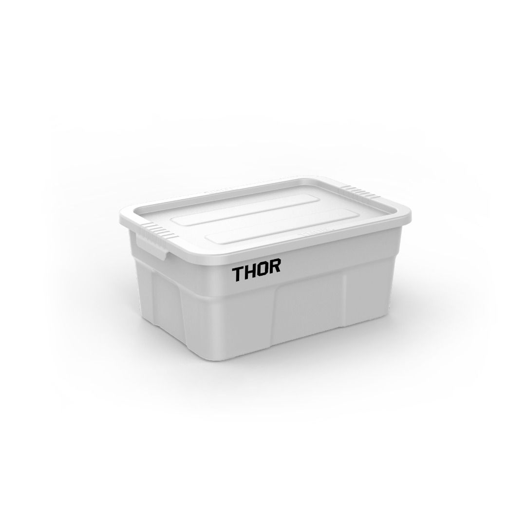THOR Stackable Storage Box with Lids (2.5L Mini), Furniture & Home ...