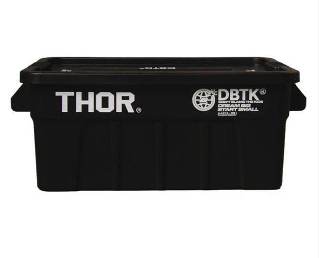 THOR x DBTK Collab Stackable Storage Box with Lid(53L), Furniture ...