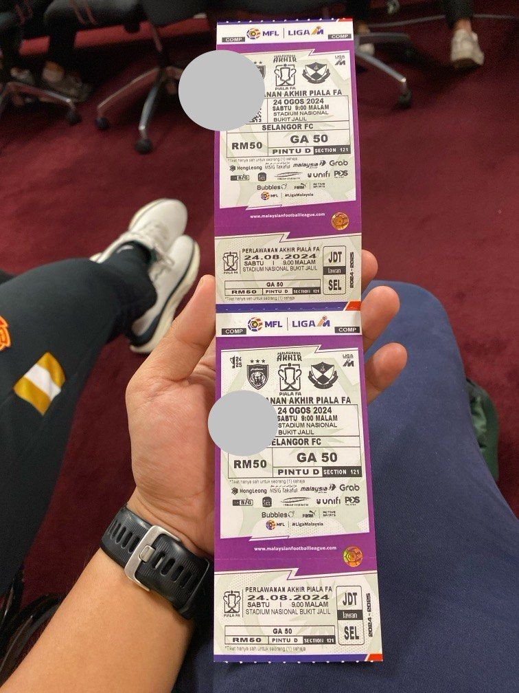 Tiket FA Cup Final: 2024-2025 (GA50), Tickets & Vouchers, Event Tickets ...