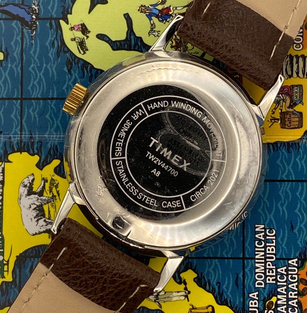Timex Marlin Hand Wound 34mm, Men's Fashion, Watches & Accessories ...