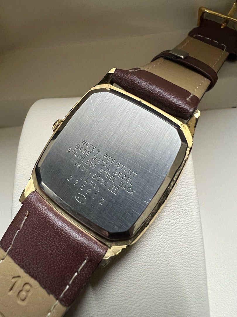 Vintage ALBA tank watch mens unisex, Men's Fashion, Watches ...