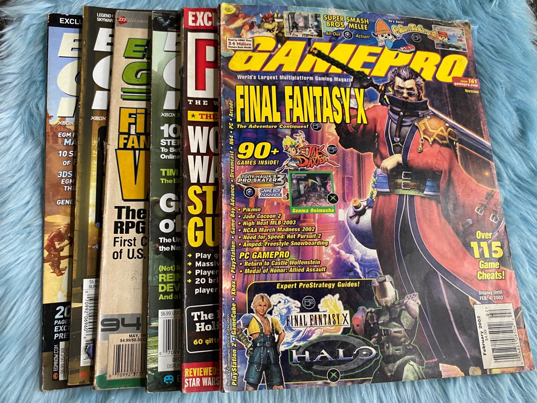Vintage Game Magazine (final fantasy, warcraft, fable, counter strike ...