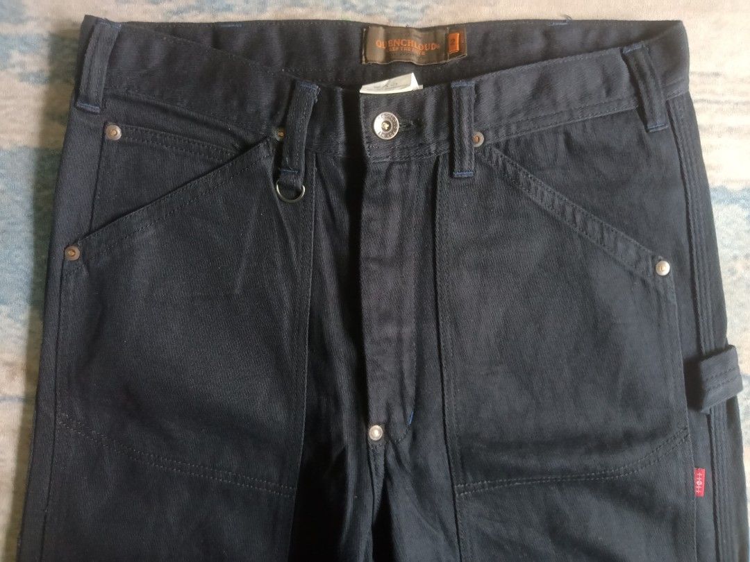 W32 QUENCHLOUD MADE IN JAPAN CARPENTER WORKWEAR WORKPANTS BAKER FATIGUE ...