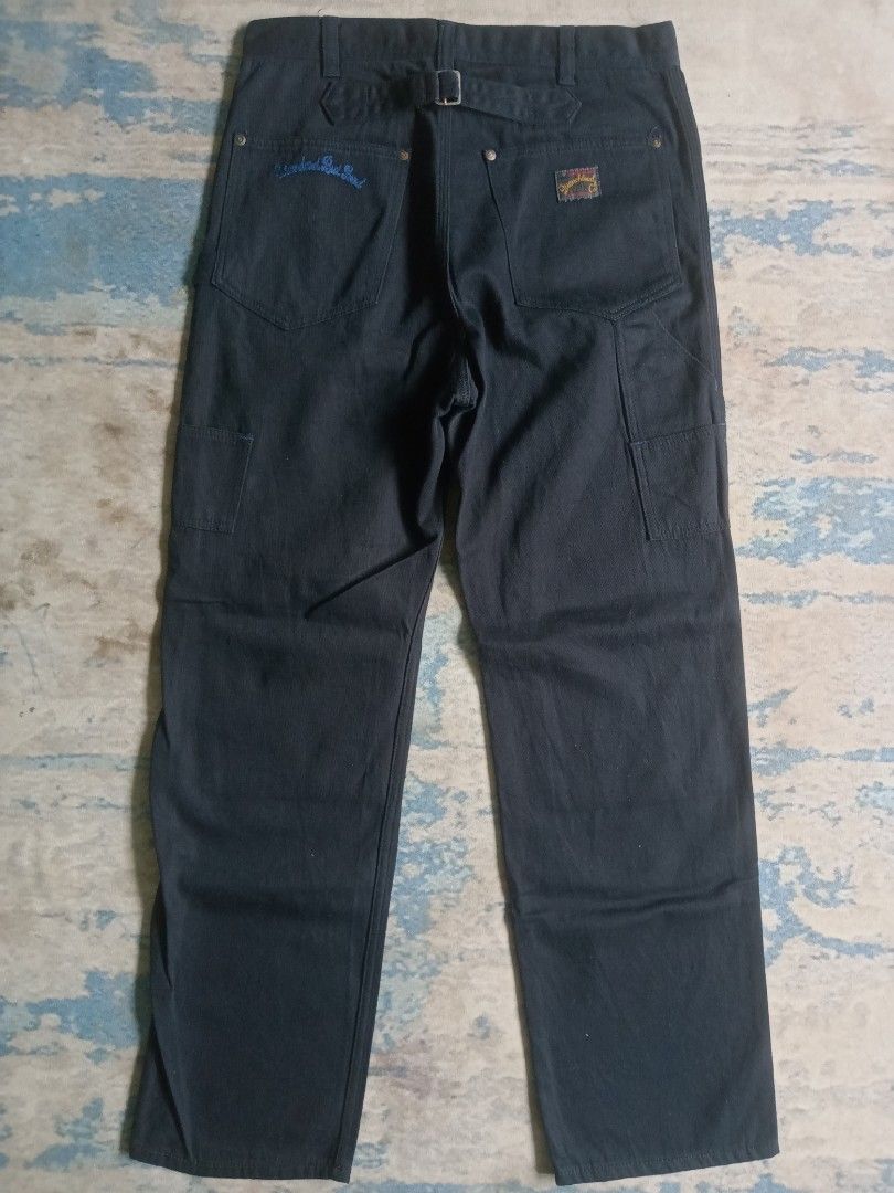 W32 QUENCHLOUD MADE IN JAPAN CARPENTER WORKWEAR WORKPANTS BAKER FATIGUE ...