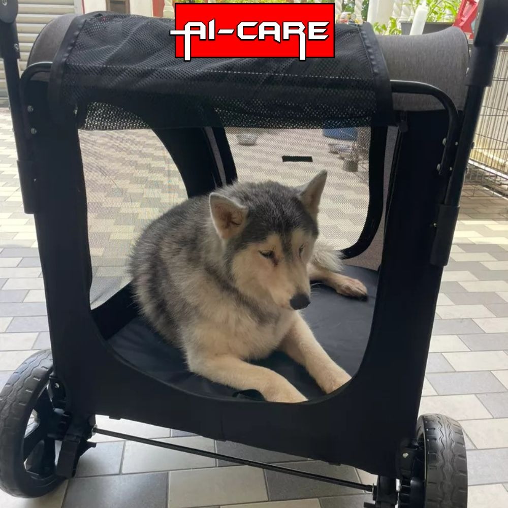XL Extra Large Dodopet Stroller for Dog Upgraded Wheel Outdoor Pet ...