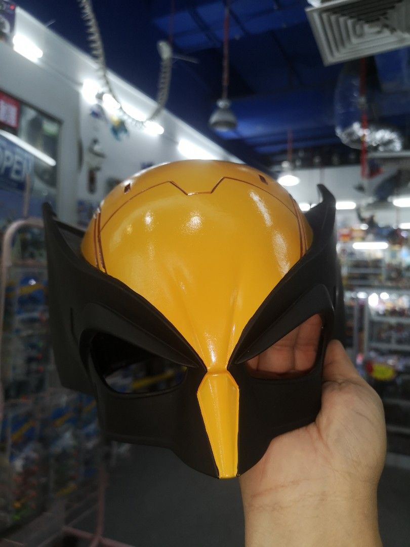 X-Men Wolverine mask abs cosplay, Hobbies & Toys, Toys & Games on Carousell