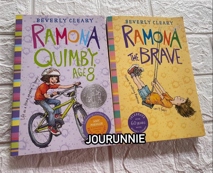 2 Beverly Cleary book bundle ramona quimby and ramona 8, Hobbies & Toys ...
